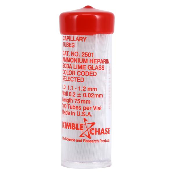 41B2501 Microhematocrit Capillary Tube - Henry Schein Medical