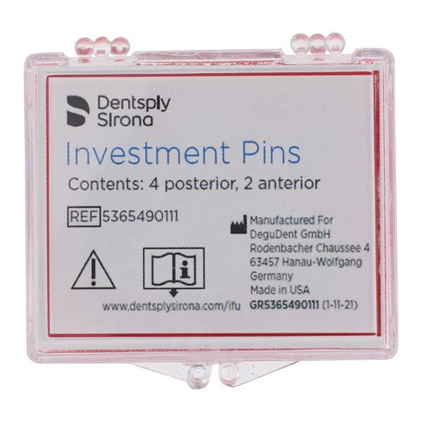 Dentsply Sirona 5365490111 Investment Pins - Henry Schein Dental
