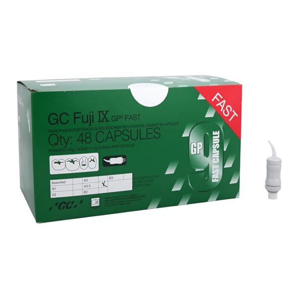 GC Fuji IX GP FAST 425063 Capsule Glass Ionomer - Henry Schein Dental